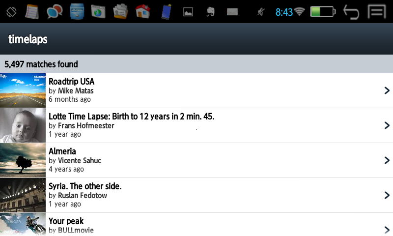 DayFiler、動画共有サイトを専用アプリで見る、Vemioで世界旅行編 | ケータイで出来ること